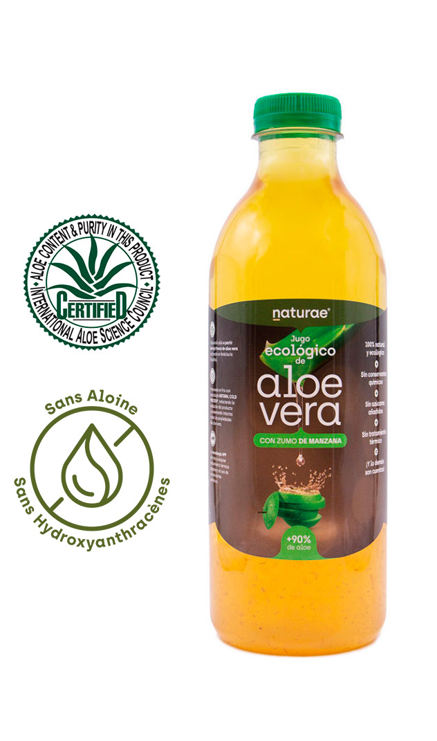 Jus BIO d’aloe vera au jus de pomme - Naturae